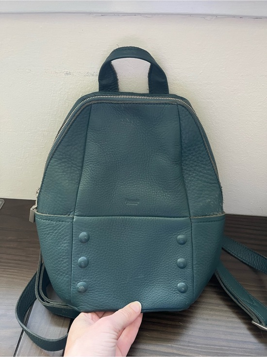 Bags | Hammitt Hunter Teal Leather Backpack | Poshmark